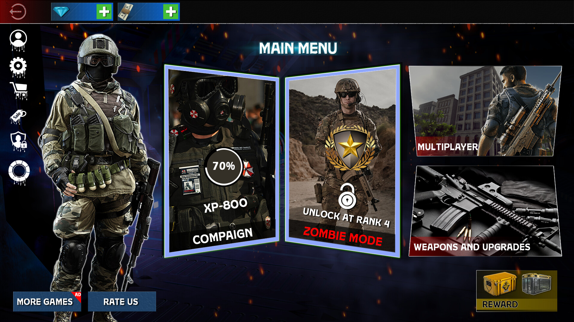ArtStation - USER INTERFACE OF GAME ( UI )