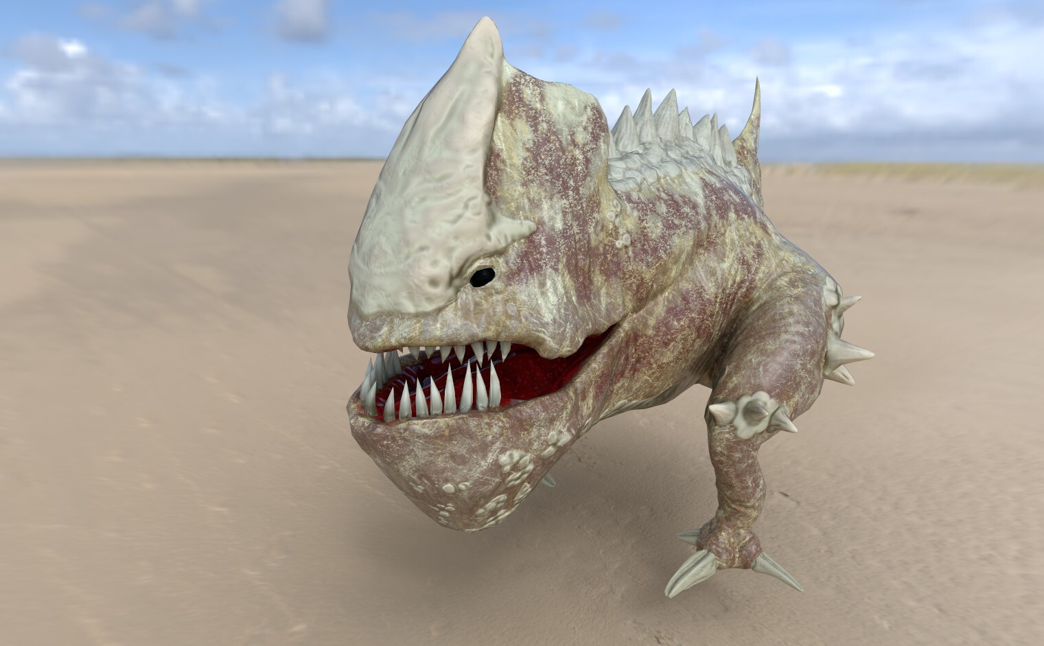 ArtStation - Kenshi Sandshark Mod