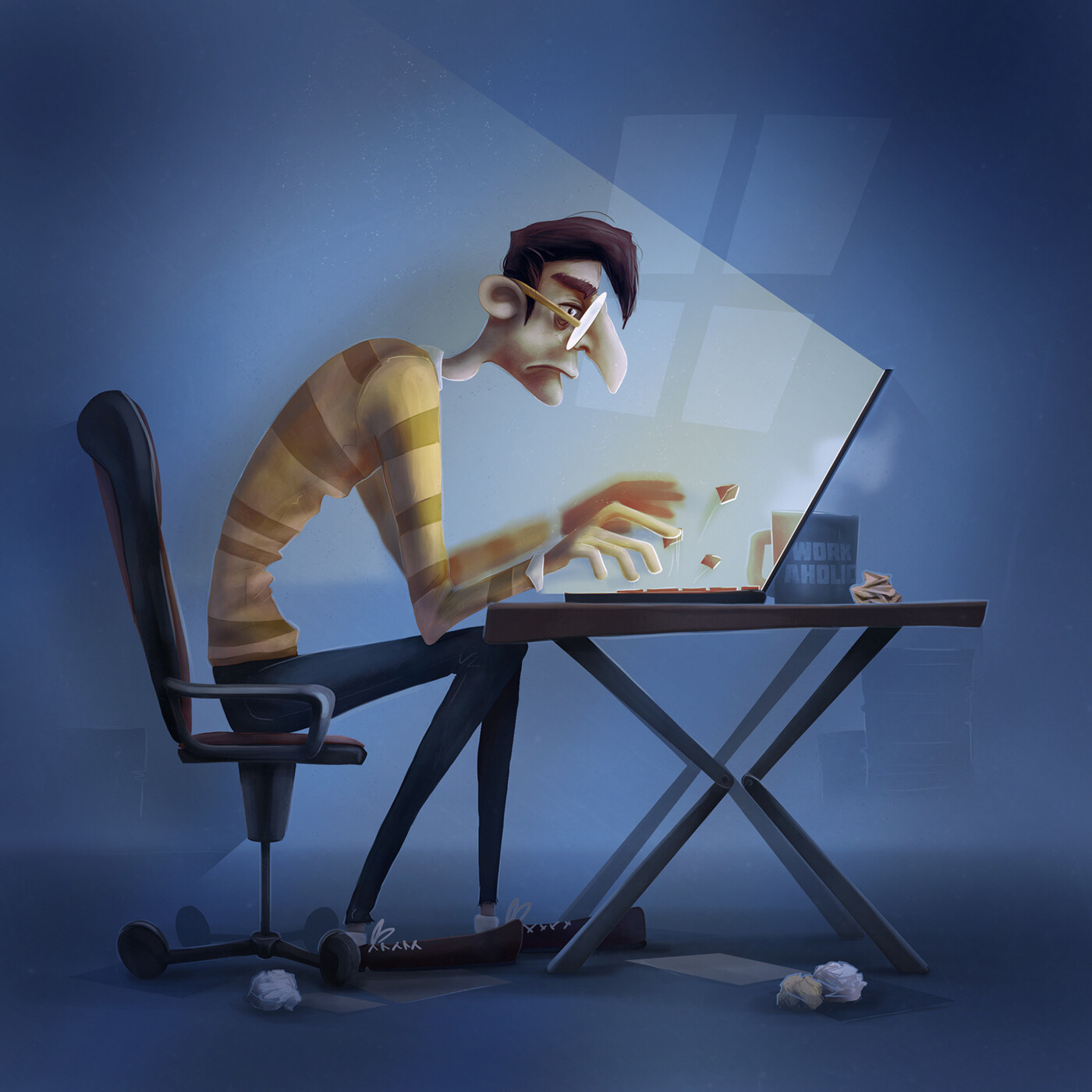 ArtStation - Workaholic