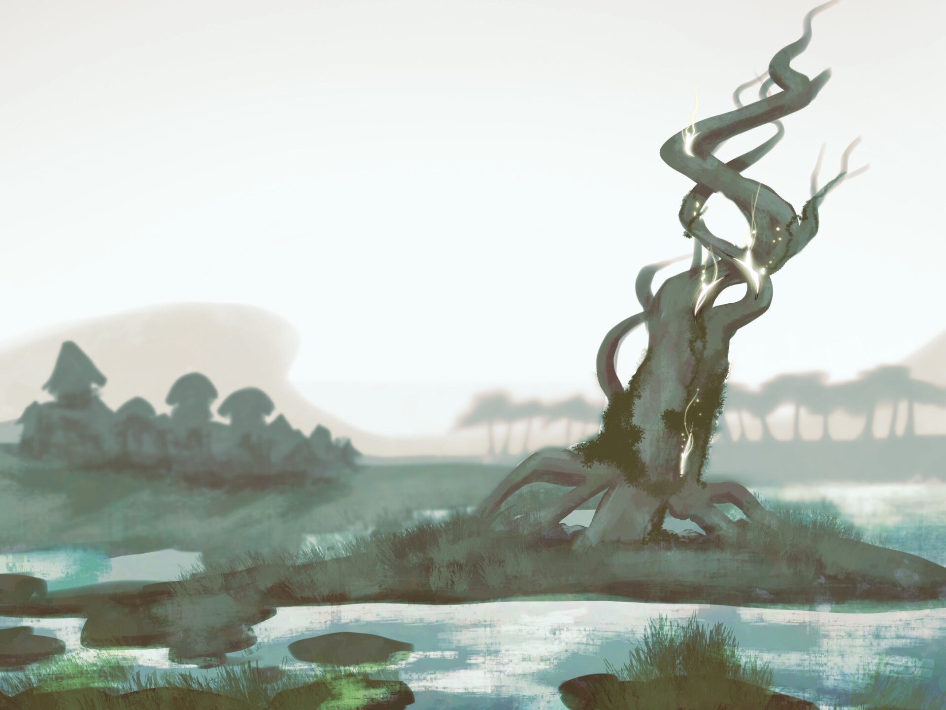 ArtStation - "Kindred" Echo Tree Concept