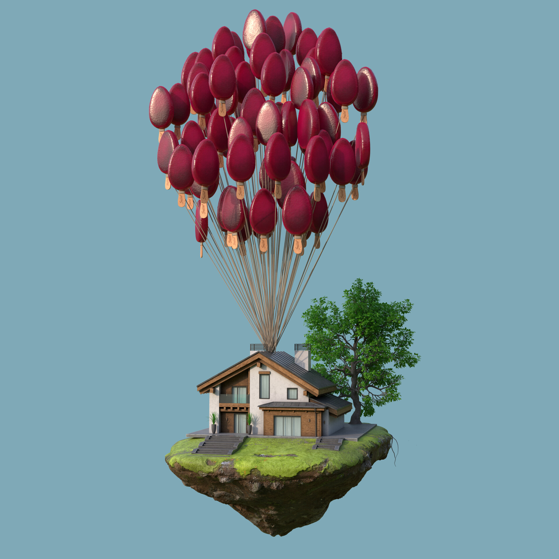 ArtStation - Balloon House
