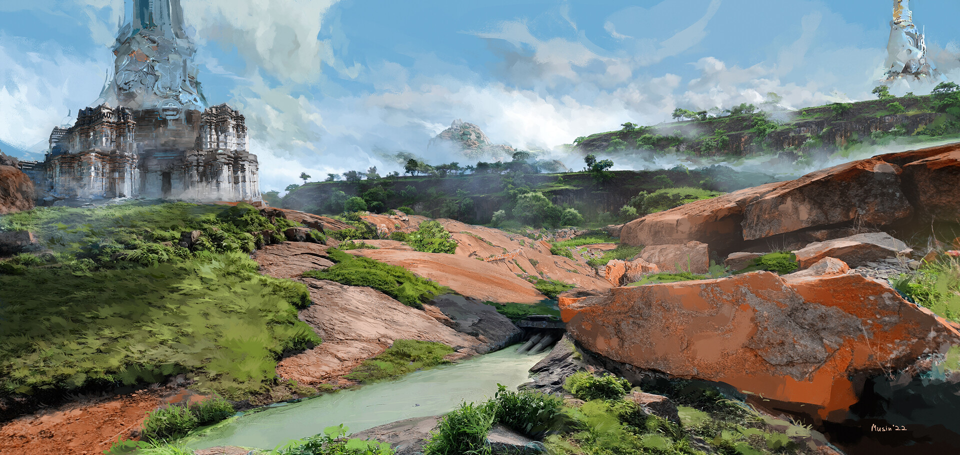 Art by Sergey Musin - Observers