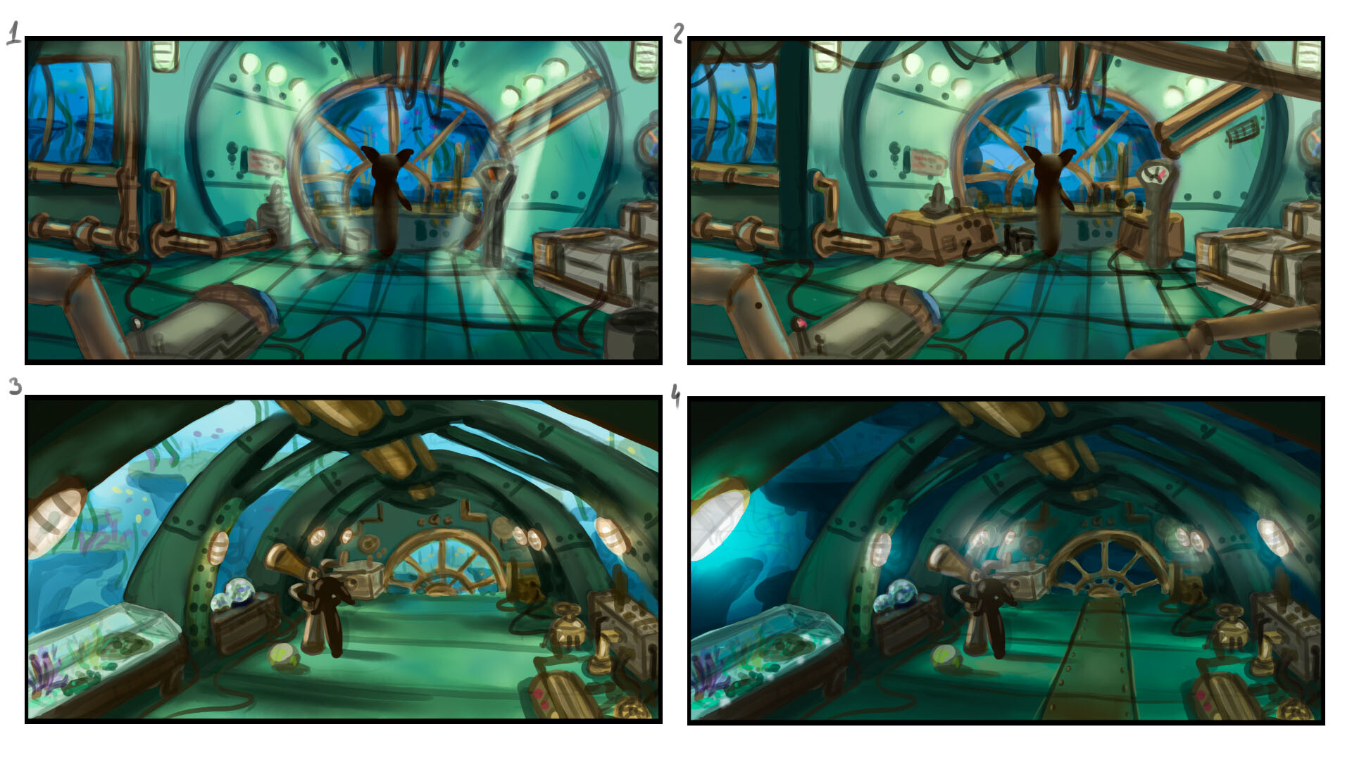 steampunk drawing base