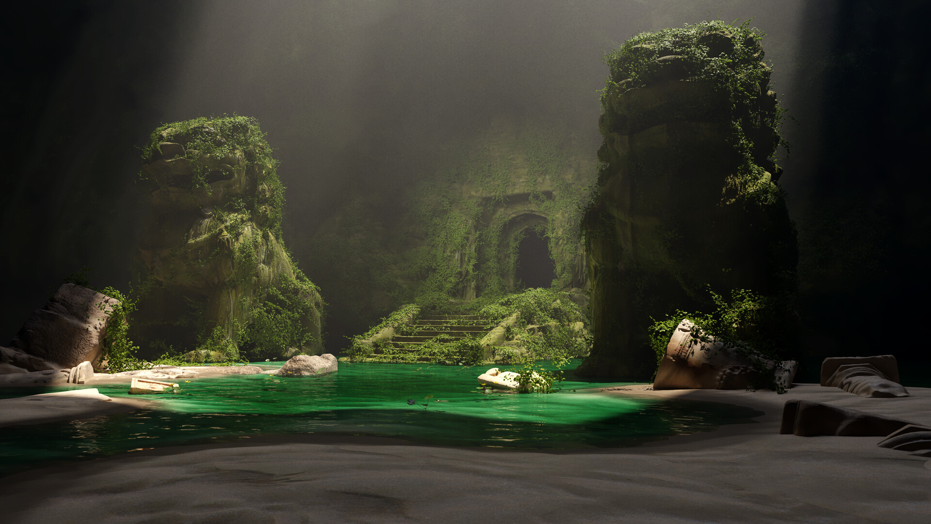 ArtStation - The Ancient Gate