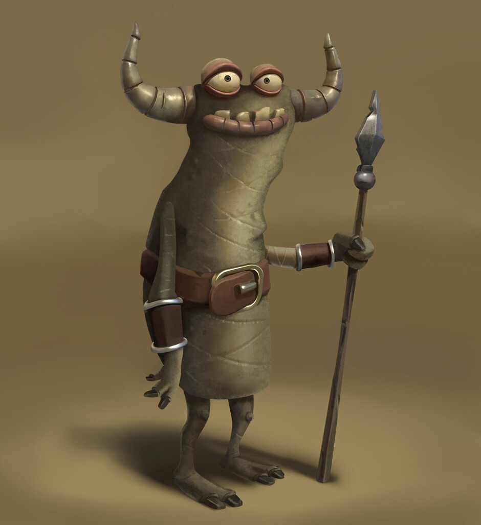 Jamil Dar Games Porfolio - Creature Concept