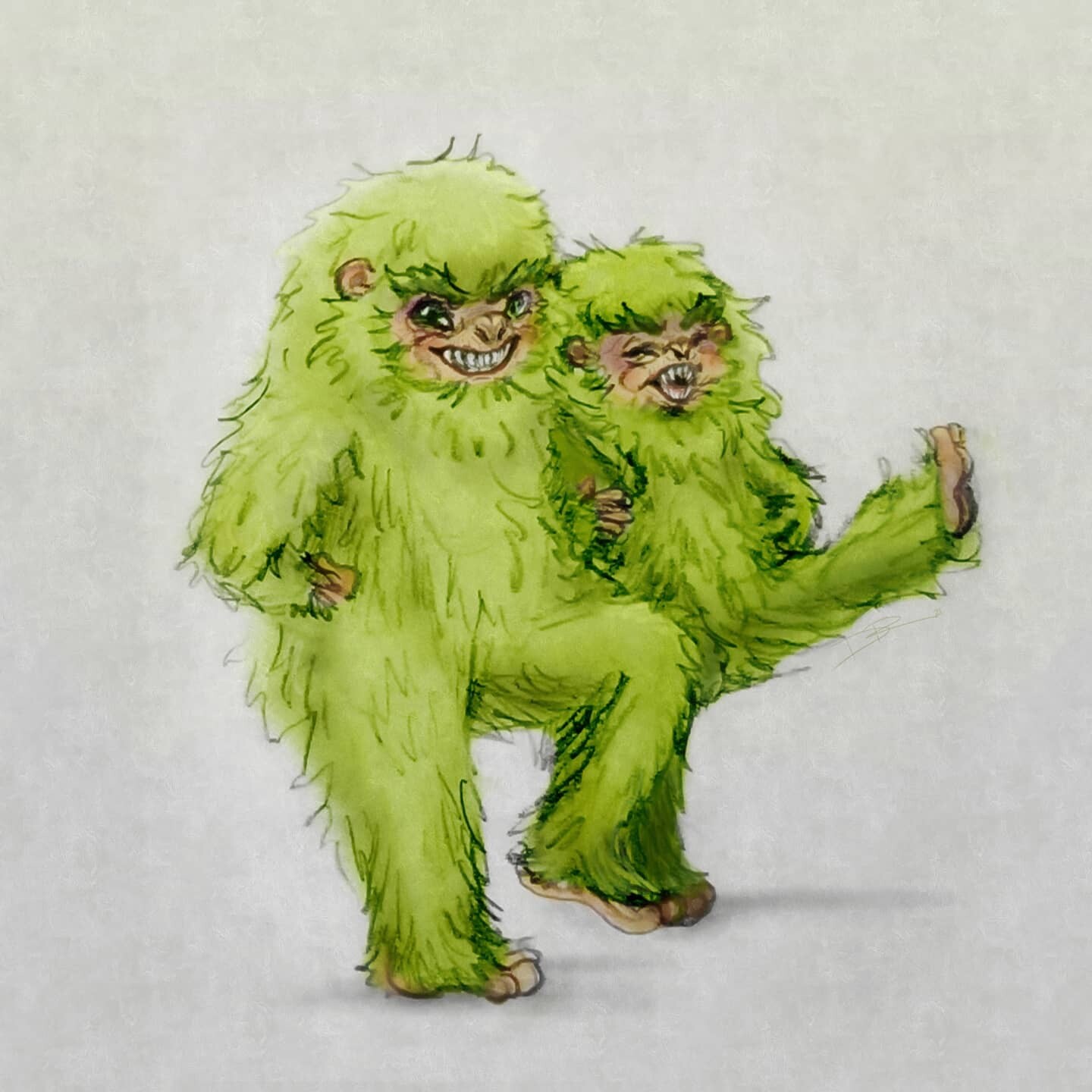 ArtStation - Swamp Gaboons Concept Art