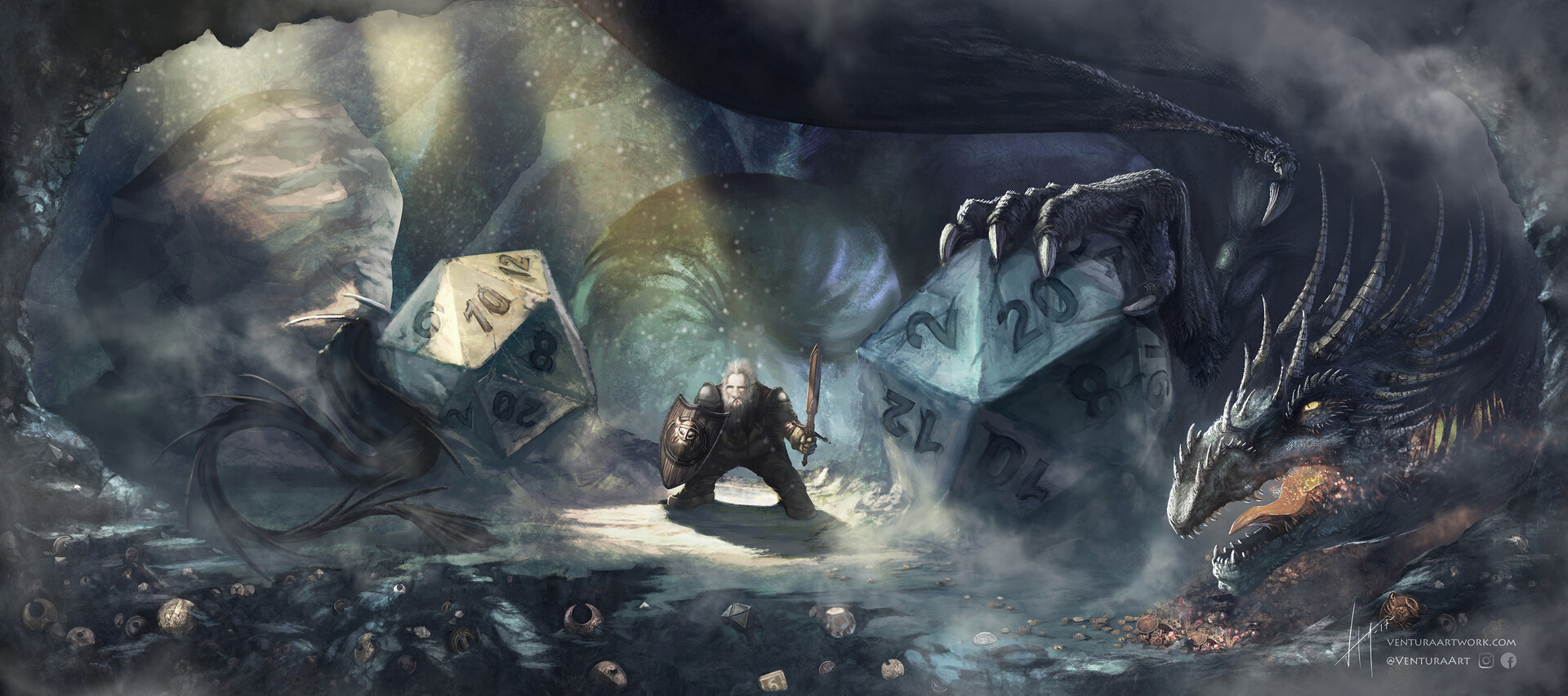 dragon treasure cave