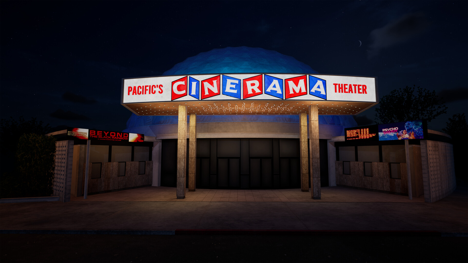 ArtStation - Cinerama Dome