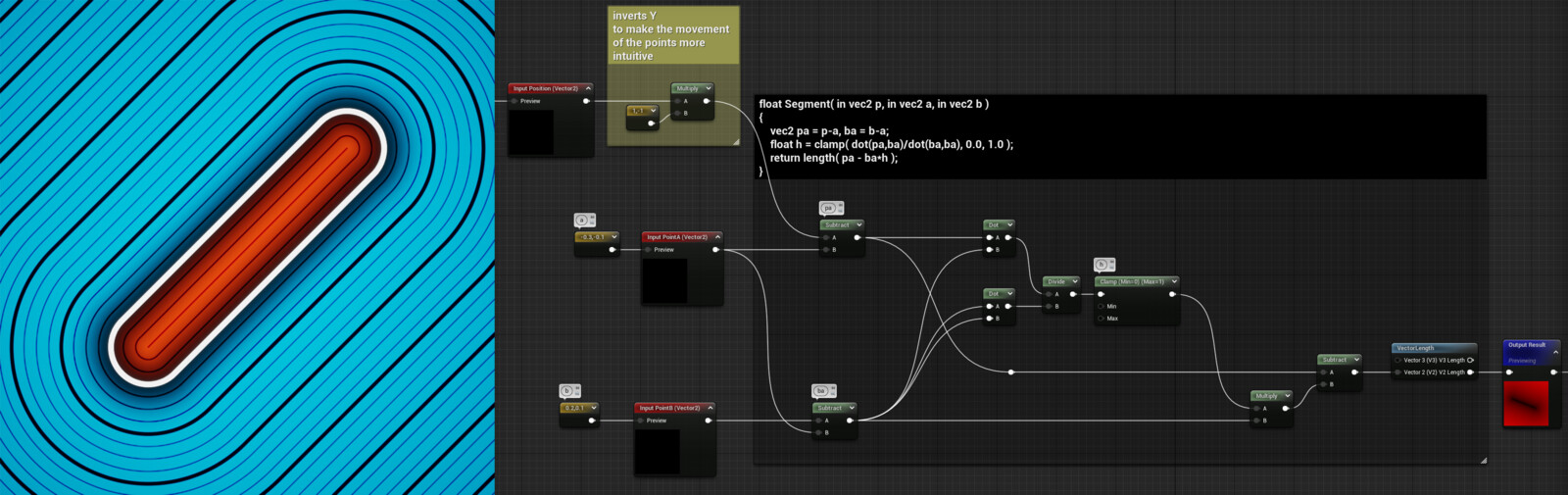 Fabrizio Bergamo - 2D SDF - Basic Shapes and Visualization - Material ...