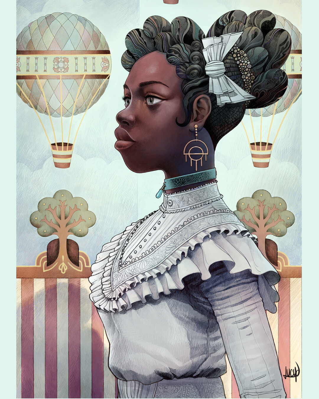 ArtStation - Victorian Girl