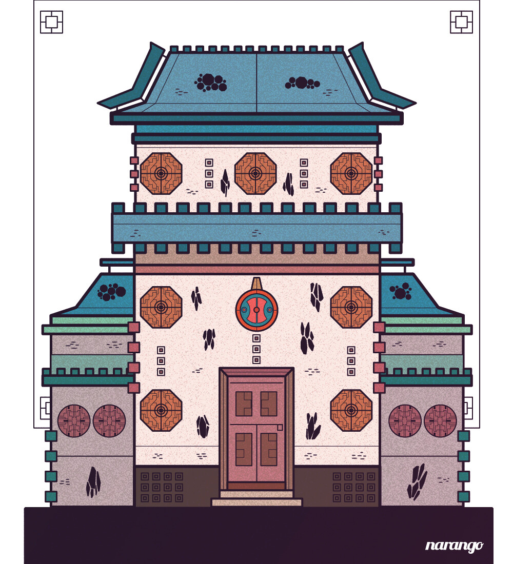 ArtStation - Chinese heritage house