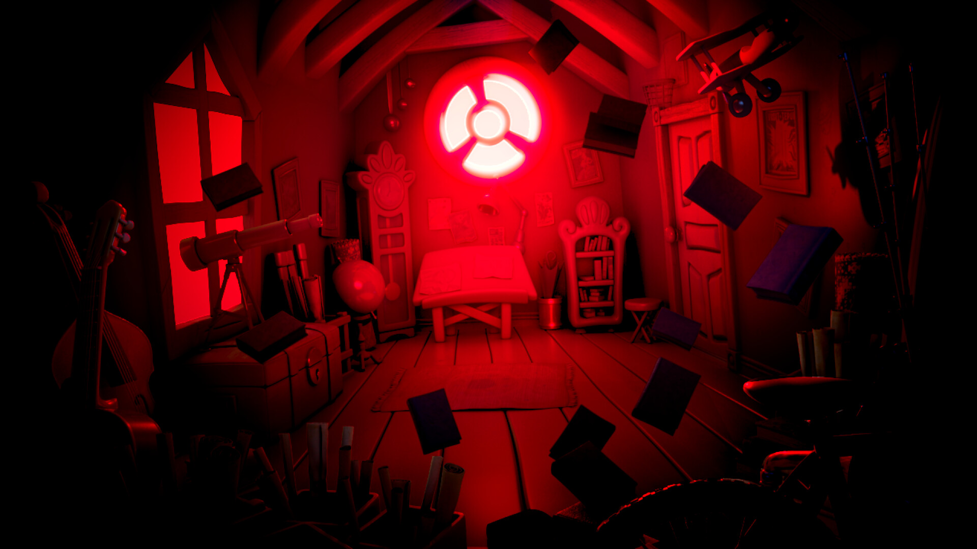 ArtStation - Attic Studio Scene - Arnold/Nuke