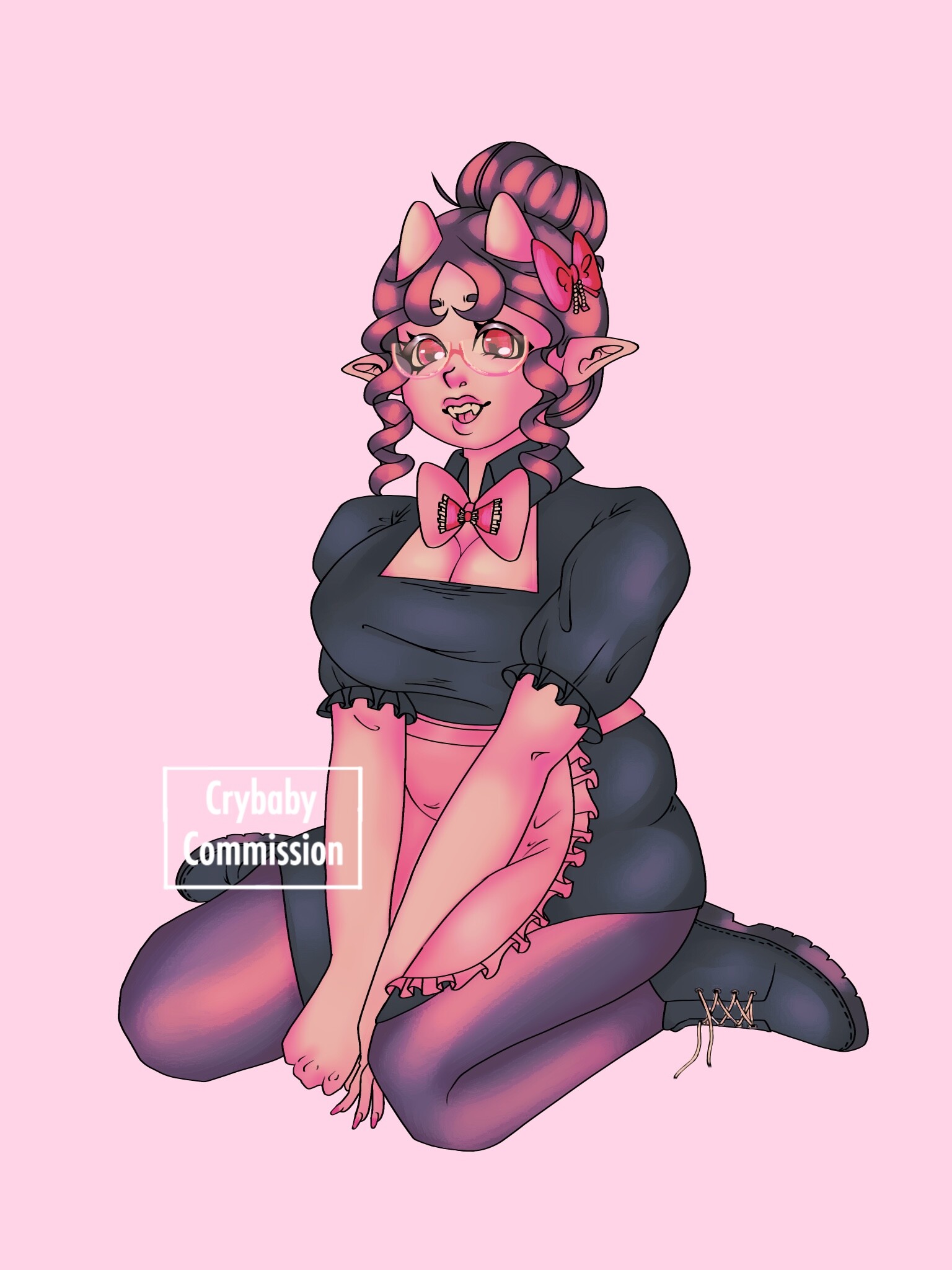 ArtStation - Cin in a maid uniform