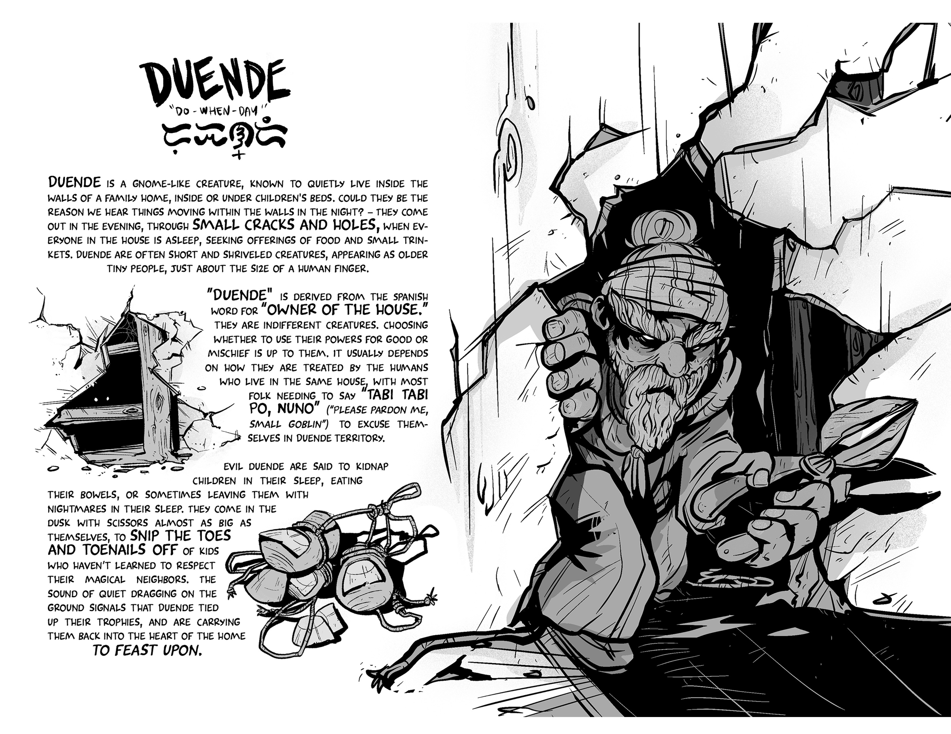 Emilio A. - Duende Character Design | Ang Pusong Sagrada (The Sacred Heart)