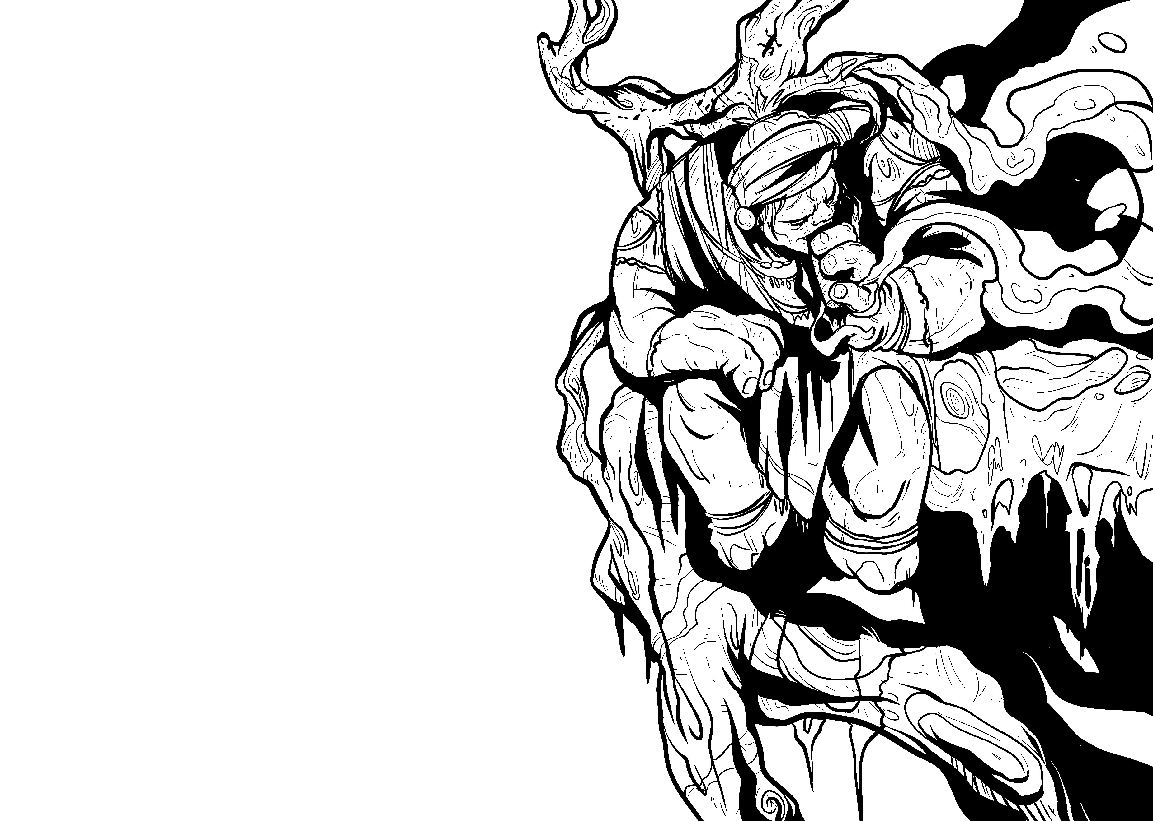 Emilio A. - Kapre Character Design | Ang Pusong Sagrada (The Sacred Heart)