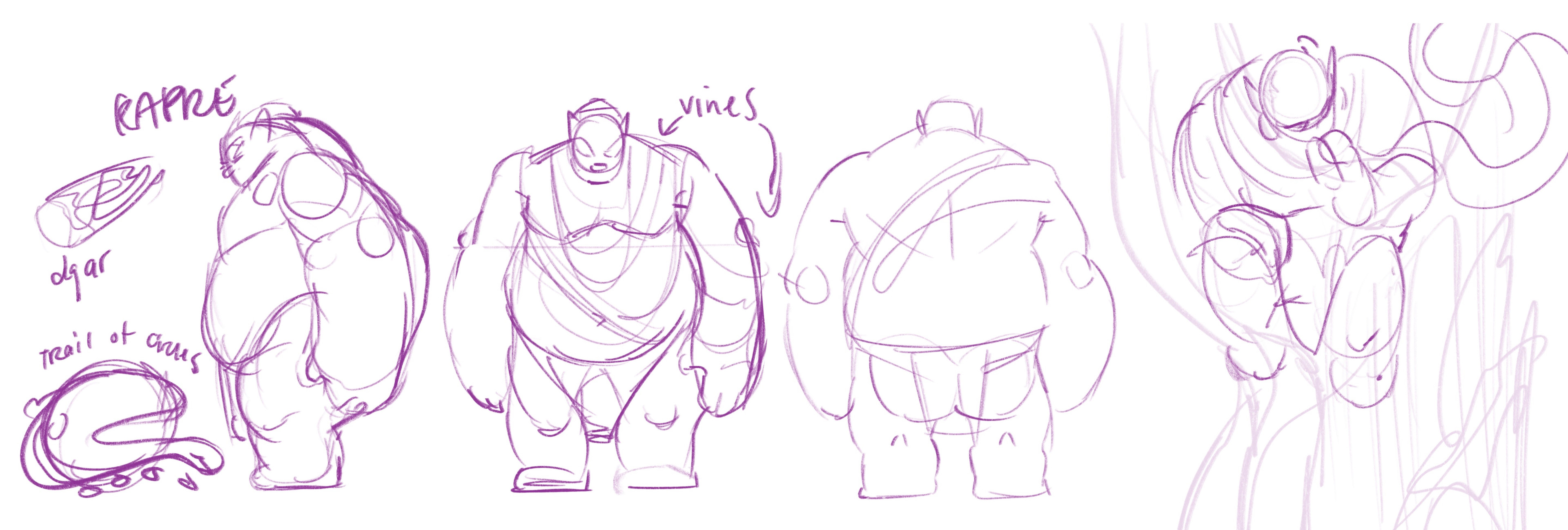 Emilio A. - Kapre Character Design | Ang Pusong Sagrada (The Sacred Heart)