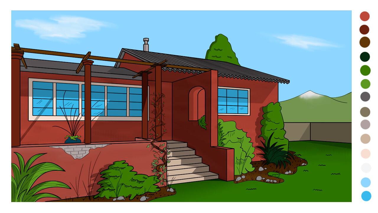 how to draw a house on microsoft word