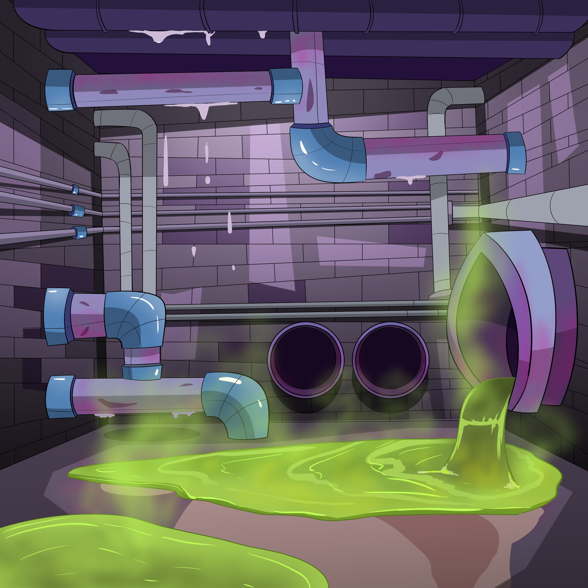 ArtStation - Sewer