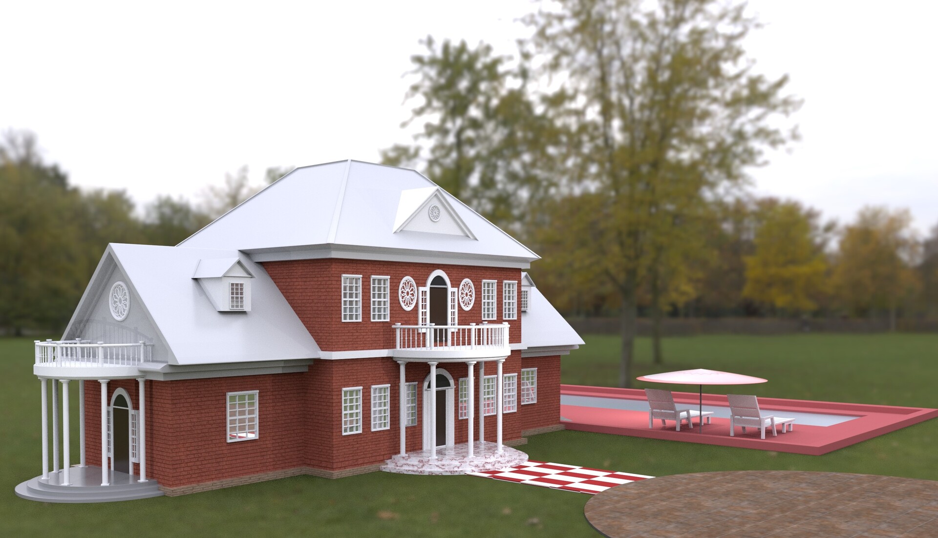 ArtStation - 5. Exterior Set Design For the Realistic