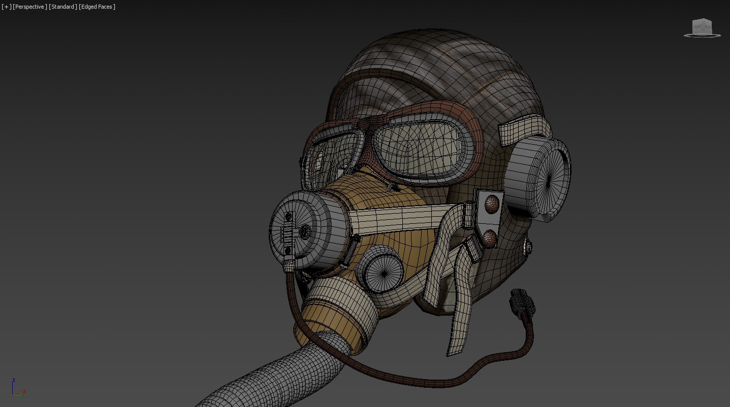 Geoff Graham - WW2 RAF Bomber Pilot - Mask, Helmet and Goggles