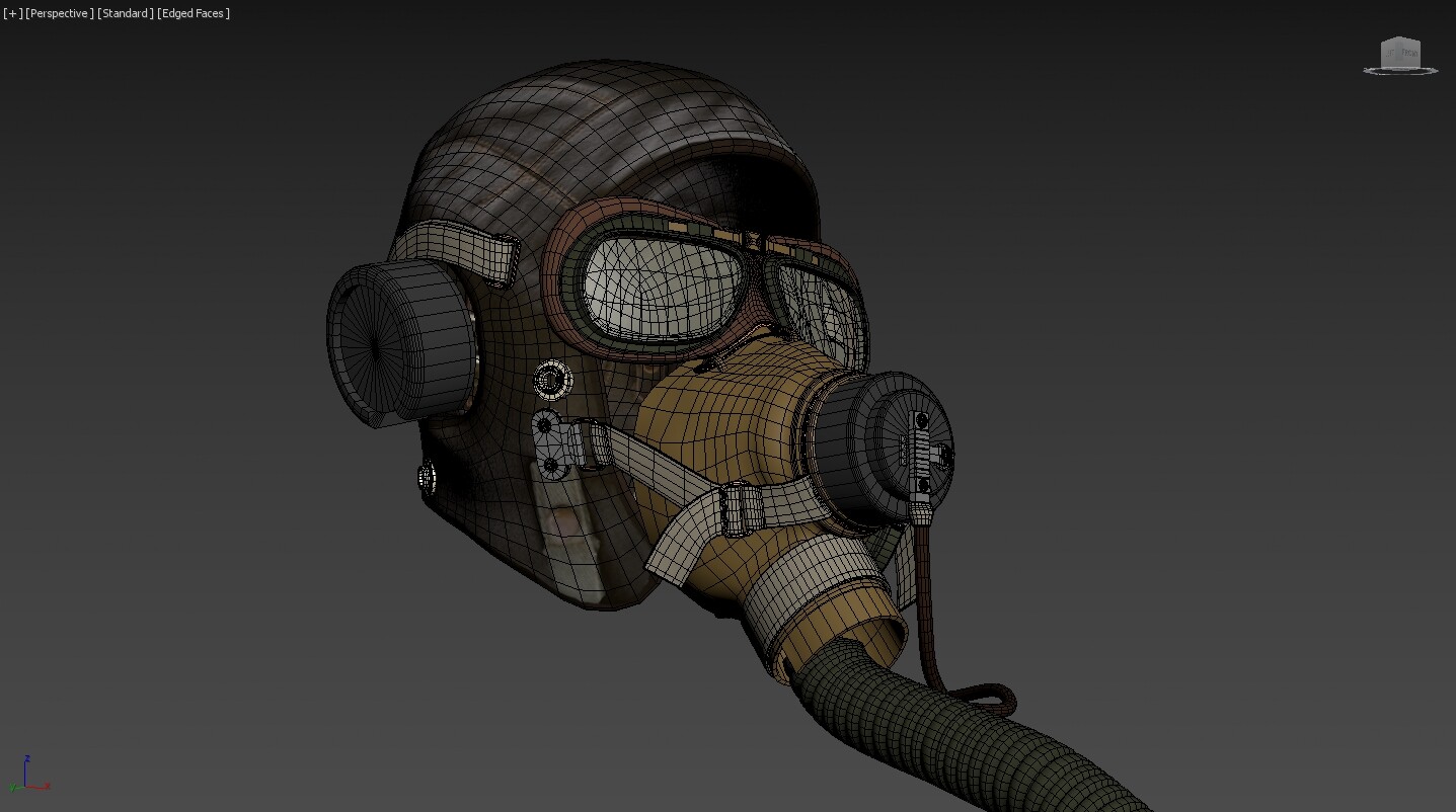 Geoff Graham - WW2 RAF Bomber Pilot - Mask, Helmet and Goggles