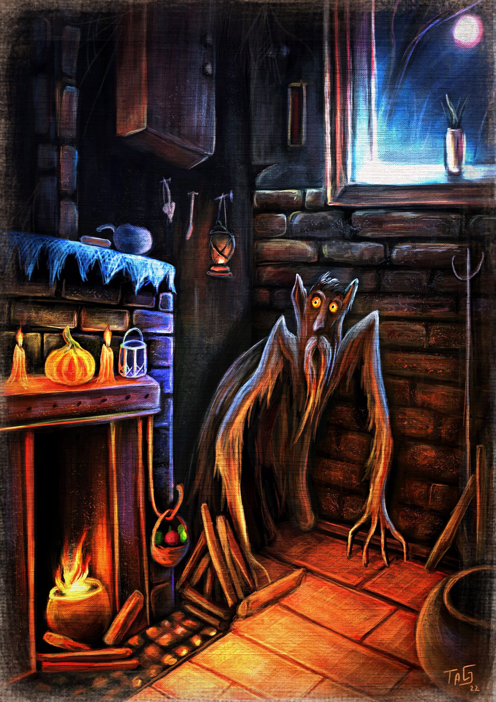 ArtStation - The Domovoy - Slavic Ghost