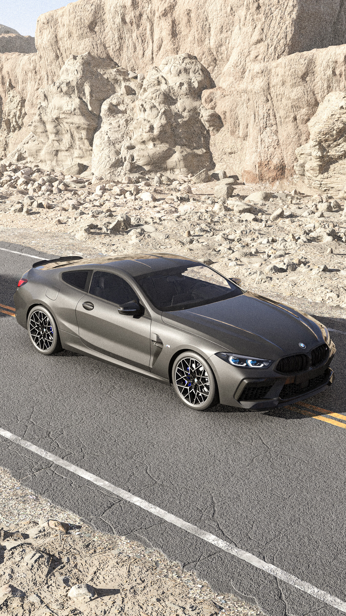 ArtStation - BMW M8 Rocky