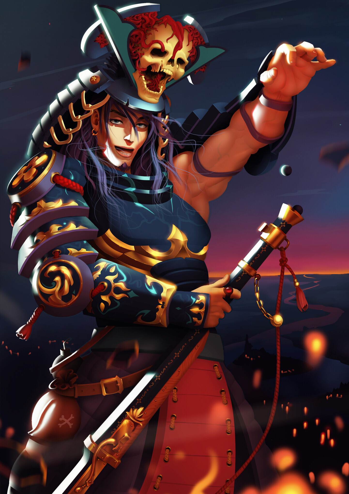 ArtStation - Oda Nobunaga