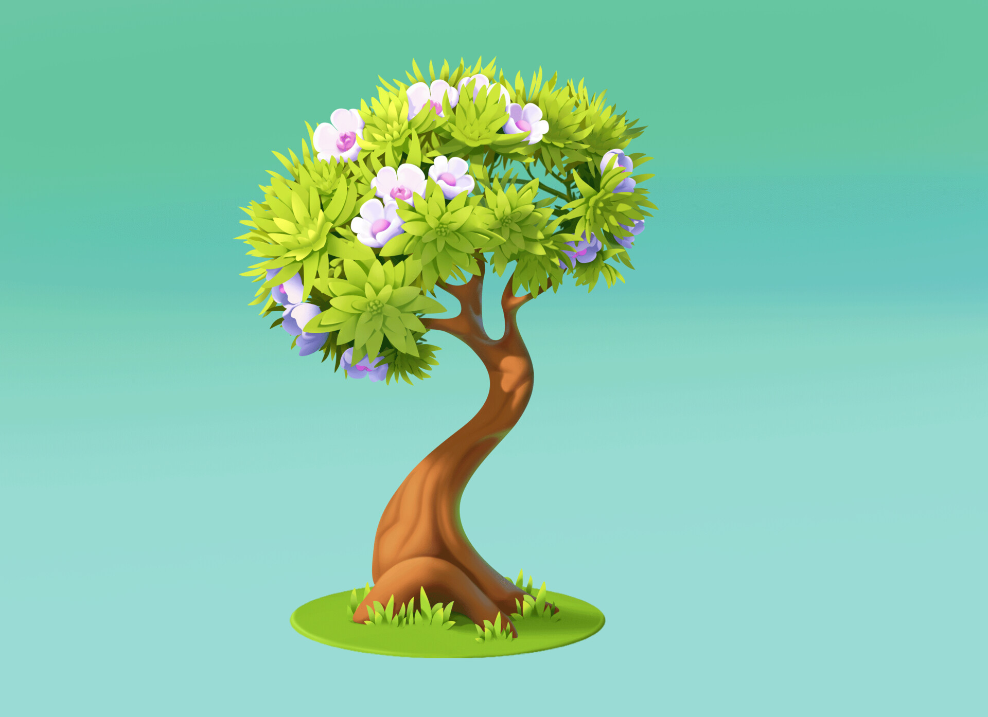 ArtStation - Casual game tree