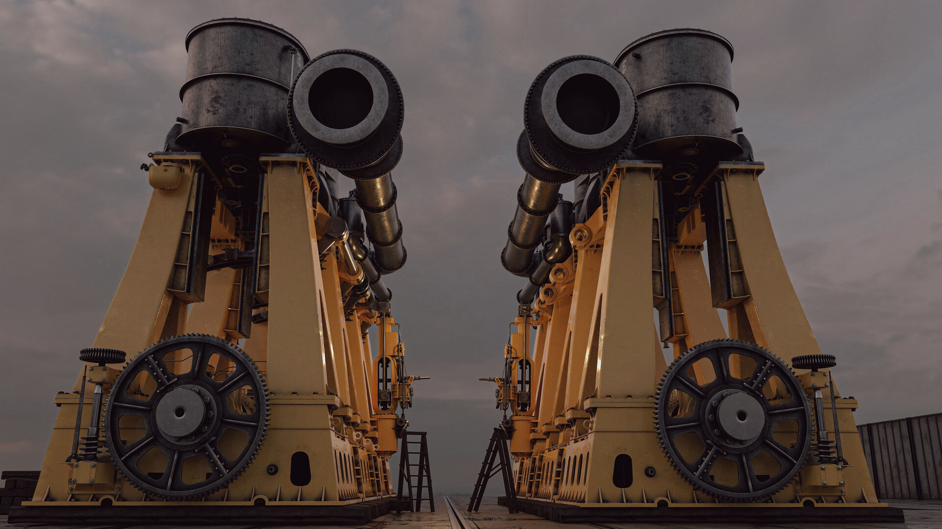 ArtStation - Titanic Engine Texturing