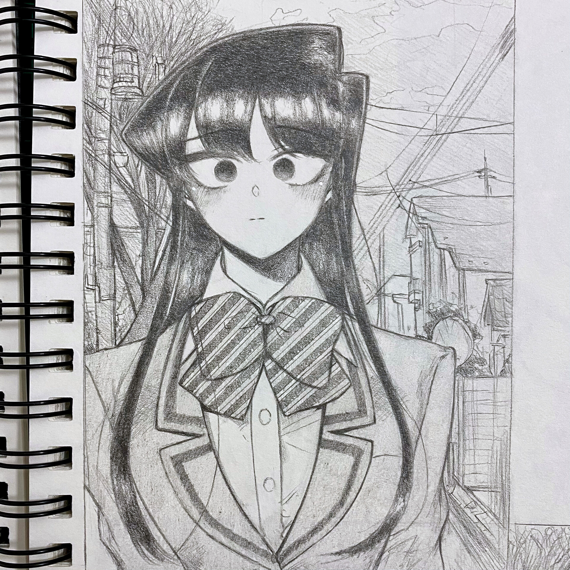 ArtStation - Komi / Reference used from Komi Can’t Communicate