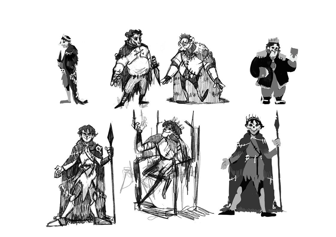 Adrián Caracuel Morales - Prince Prospero Concept Art