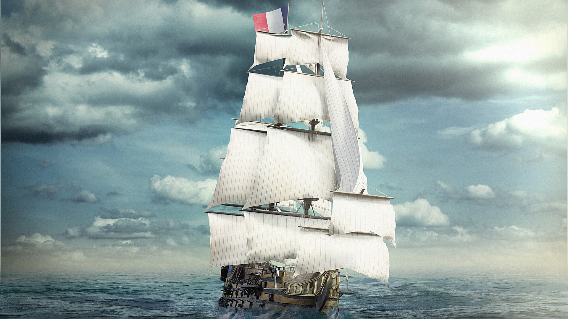 ArtStation - Navire de ligne COBALT
