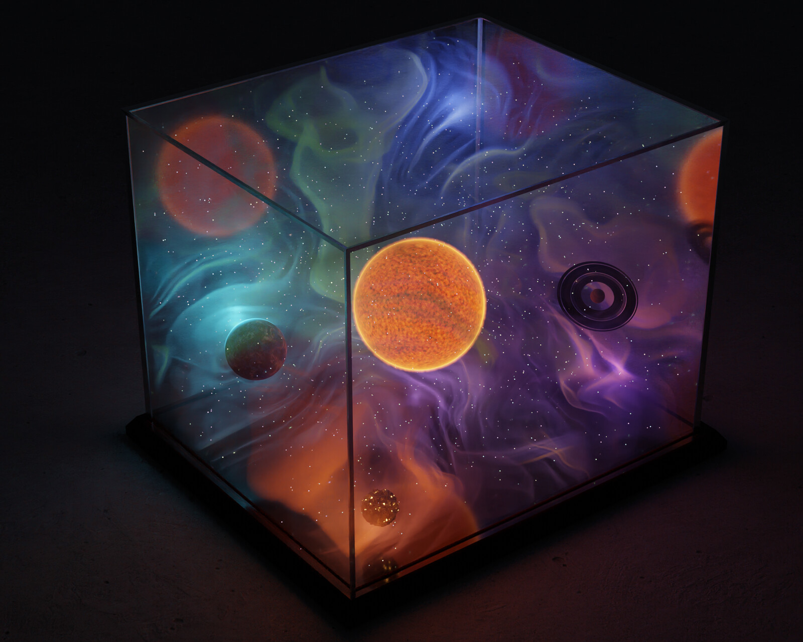 Andrea / 3Deletrod - - The Universe in a Box