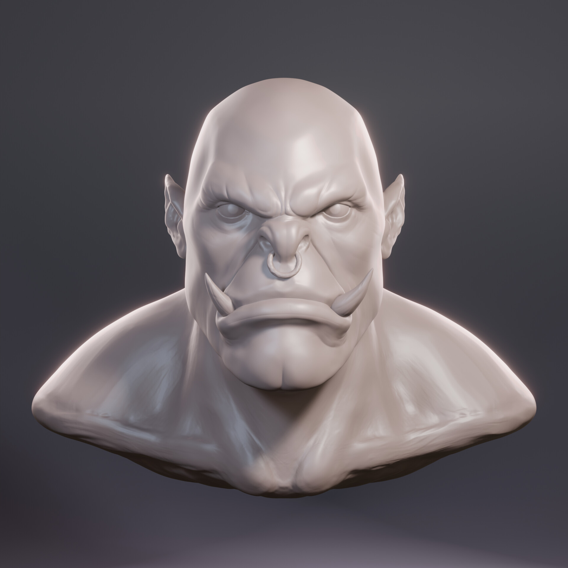 ArtStation - Wow-style Orc