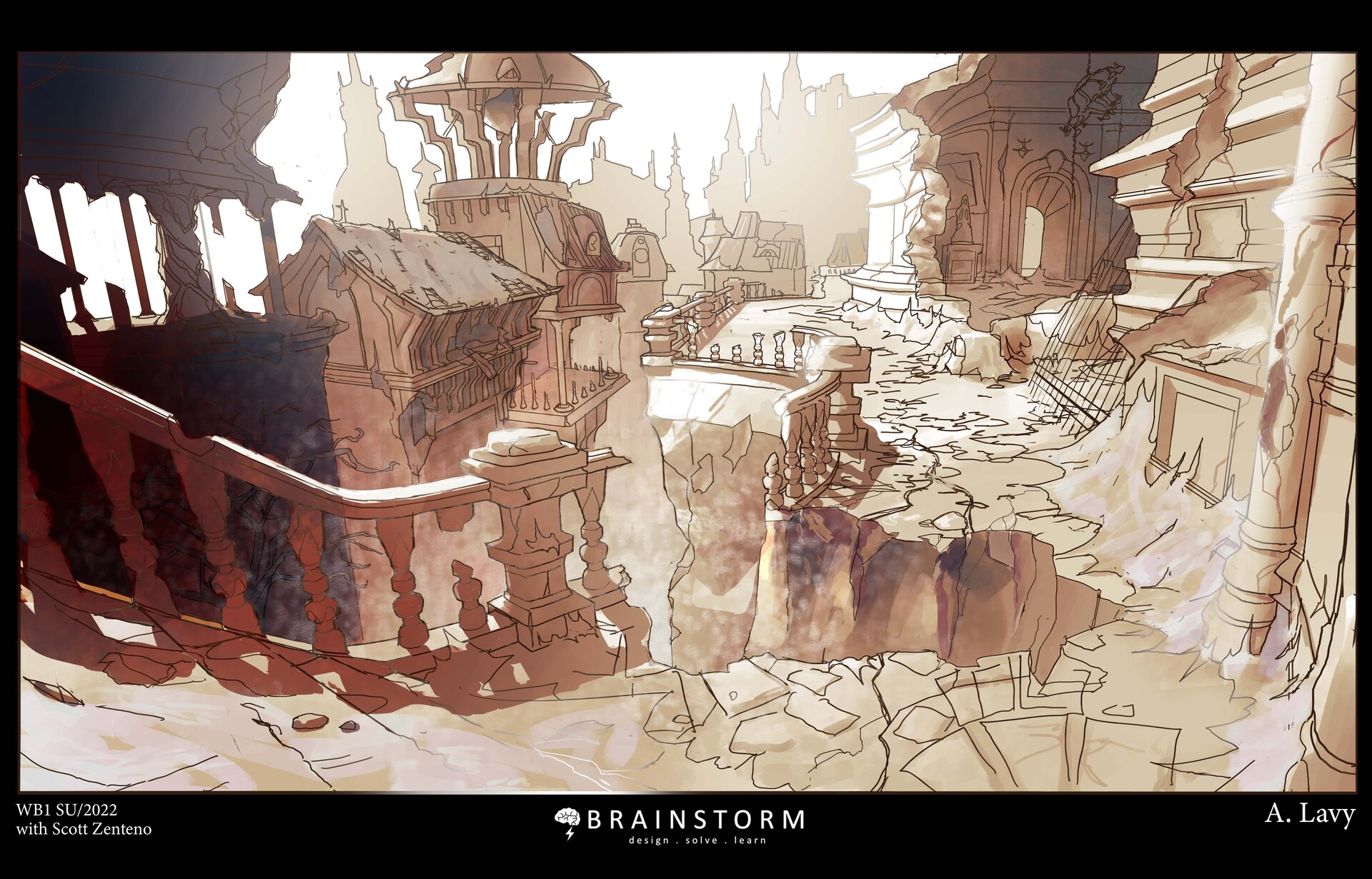 ArtStation - Brainstorm School - WB1 Summer 2022 midterm