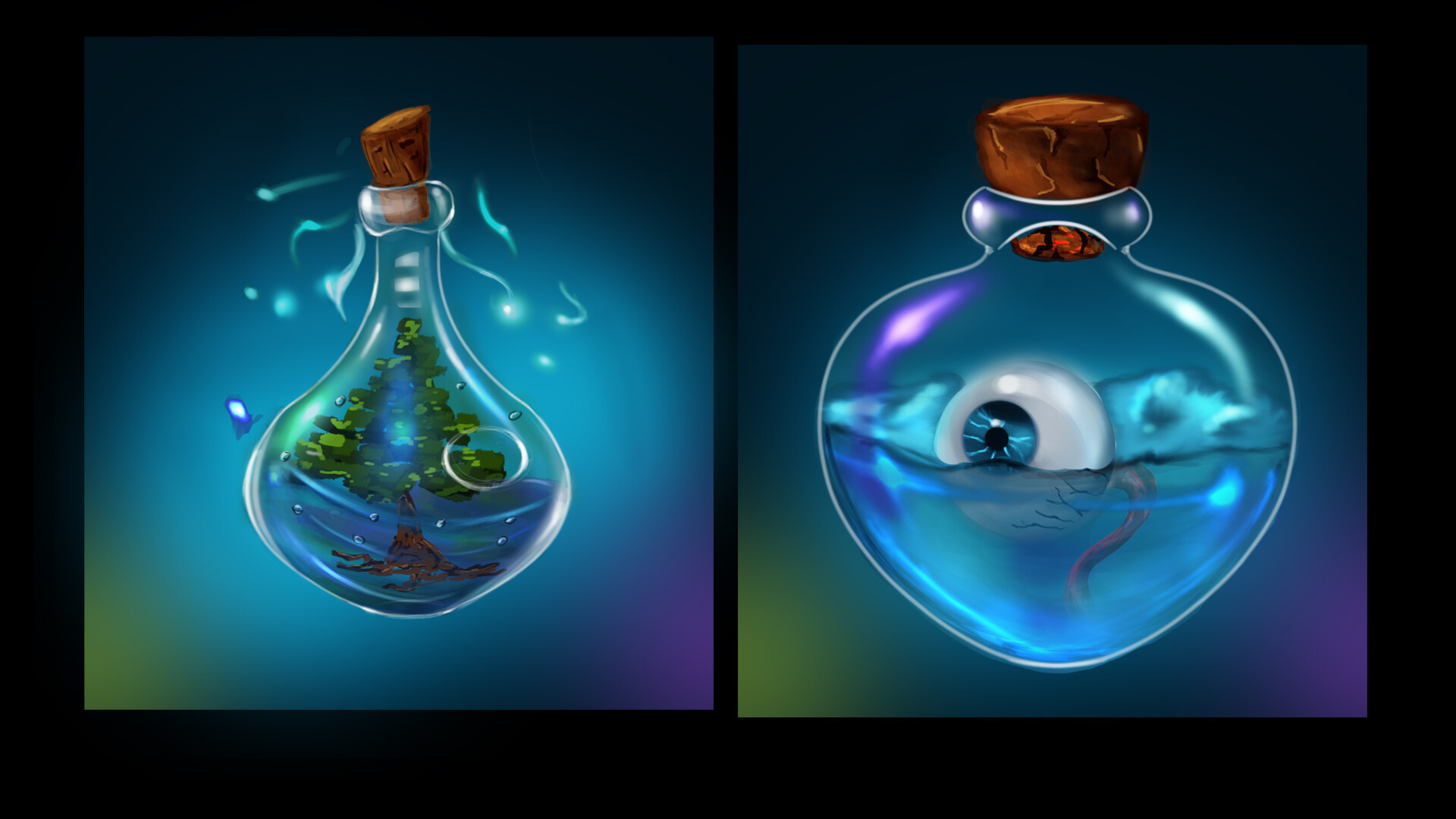 ArtStation - 2D miniature Potion