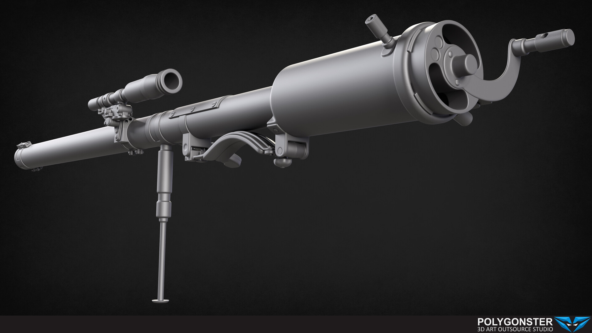 Polygonster Studio - M18 Recoilless Rifle