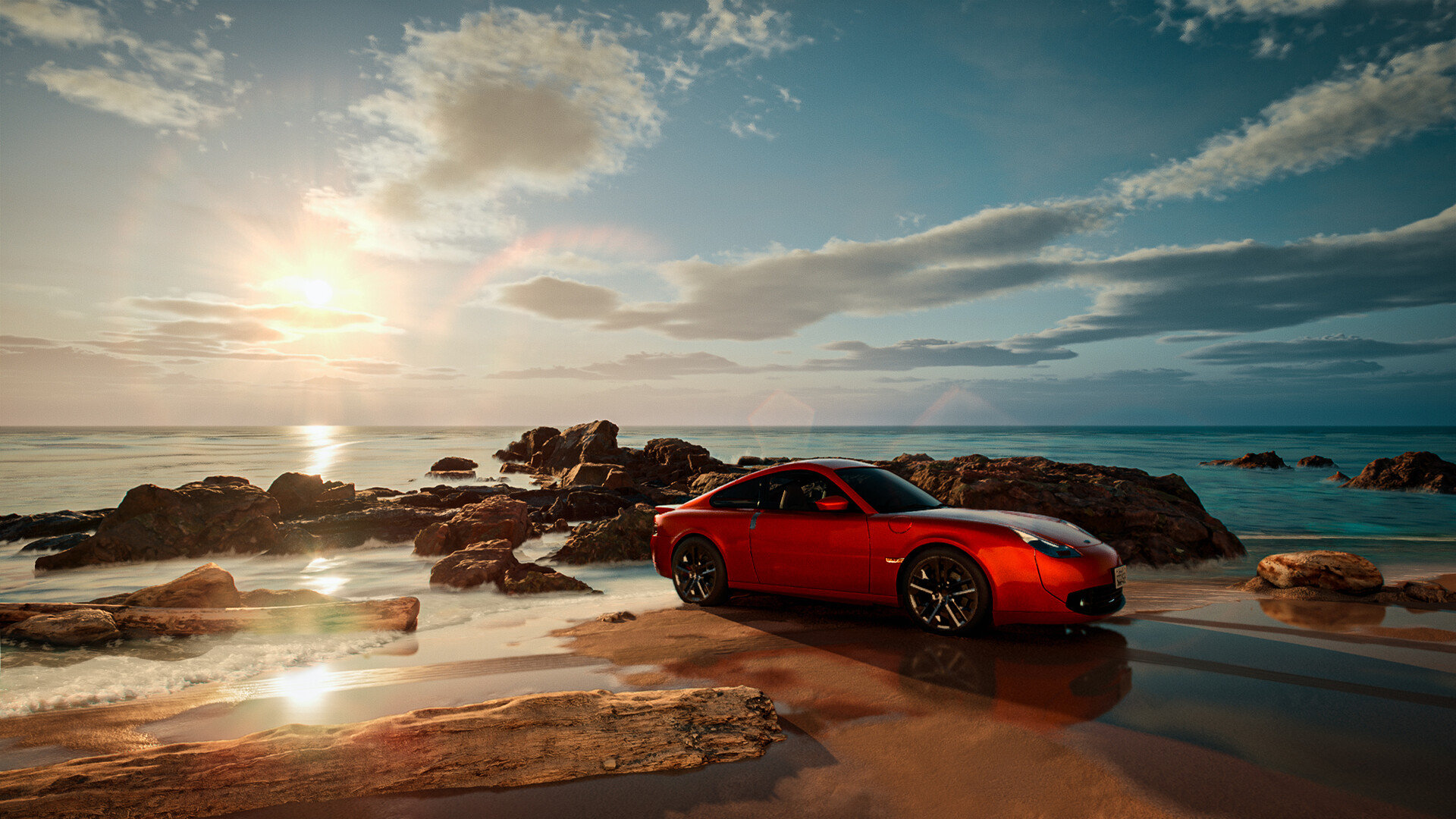 ArtStation - Beach Day