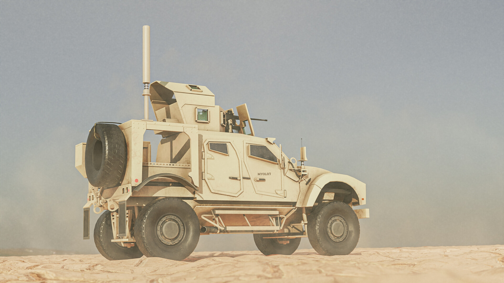ArtStation - Game ready Vehicle