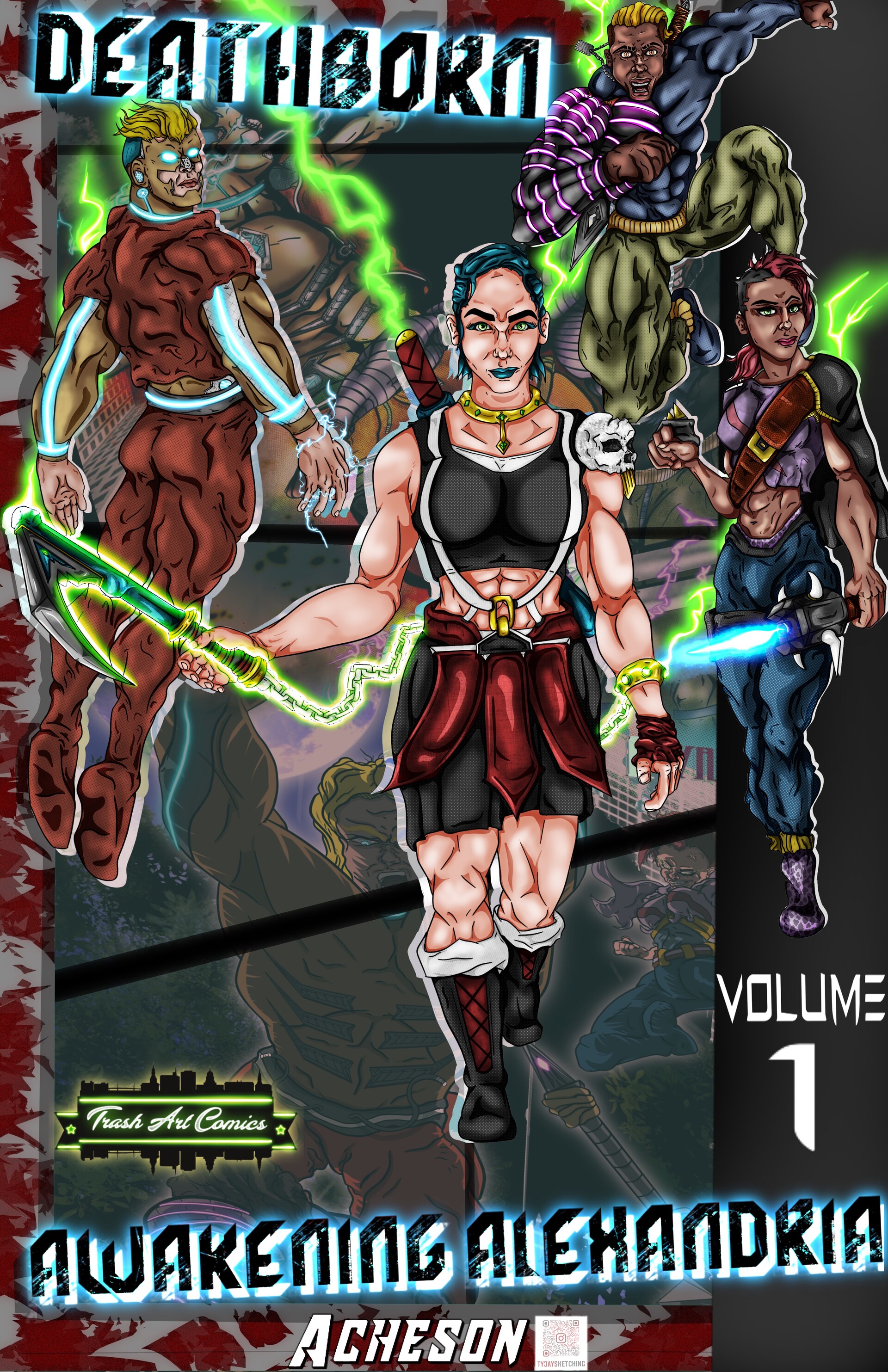 Tylor Acheson - DeathBorn Comic Series