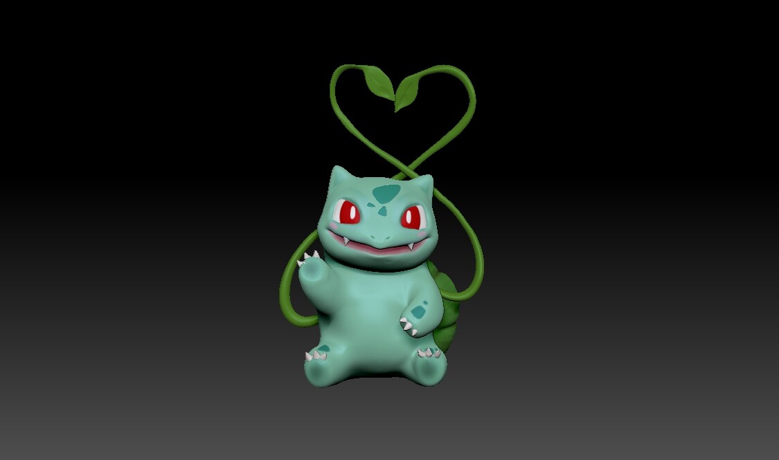 ArtStation - Bulbosaurus - Pokémon - 3D