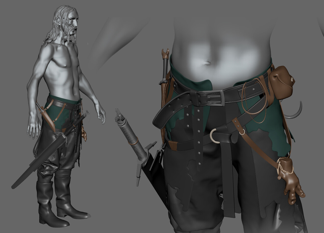 Greg Strangis - Witcher Hag Fan Art