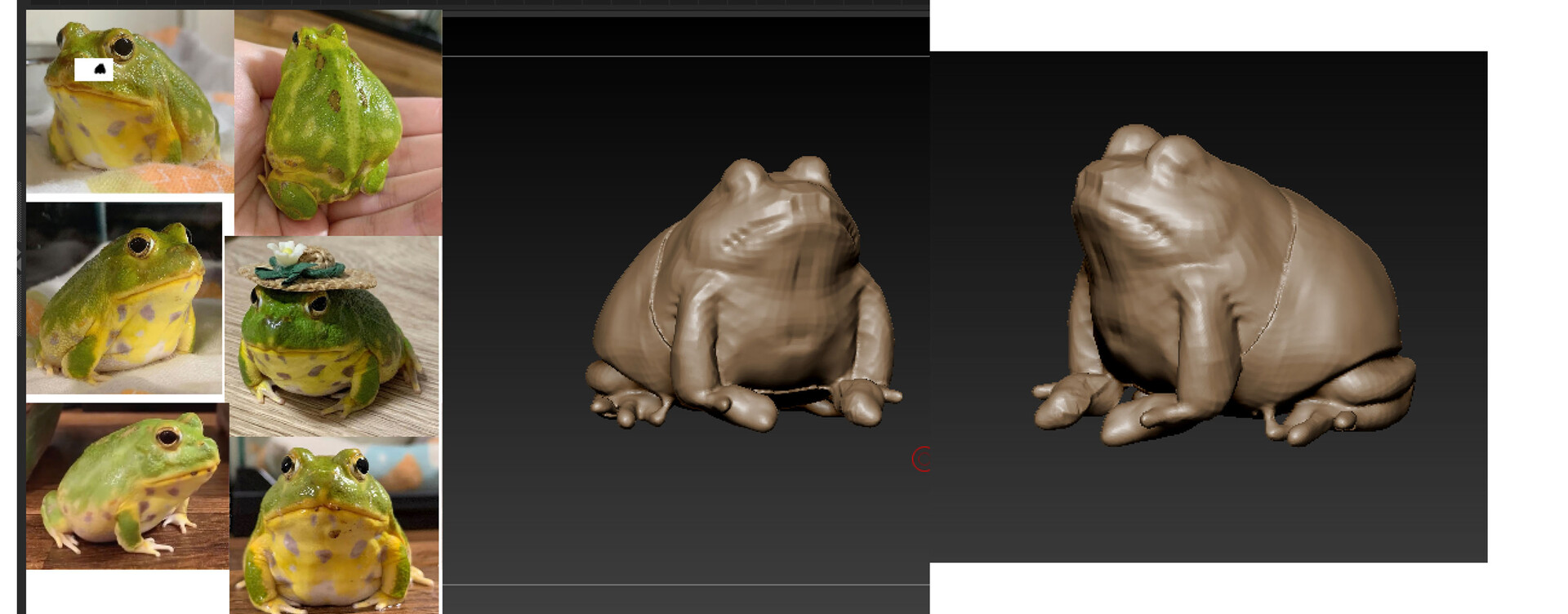 Chloe Pertuit - Zbrush Froggie