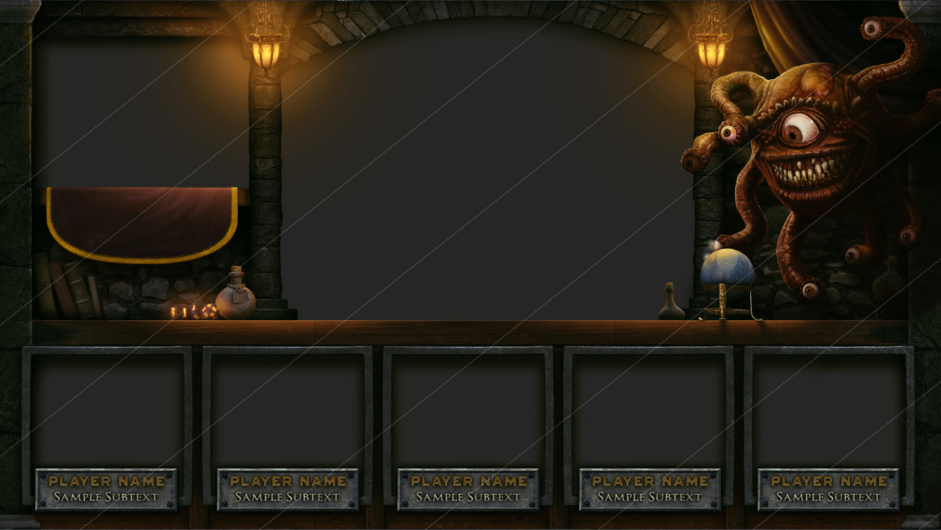 ArtStation - Beholder TTRPG Stream Graphics