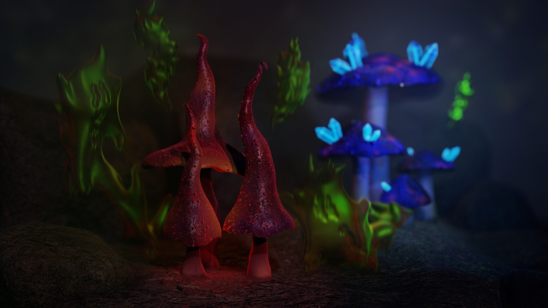 ArtStation - Magic forest