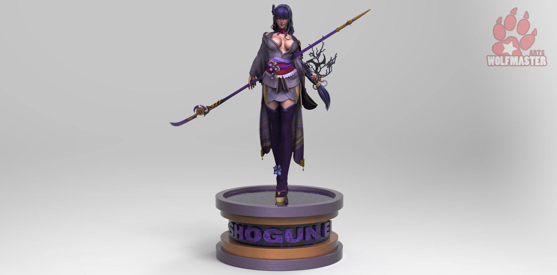 ArtStation - SHOGUN EI 3D MODEL