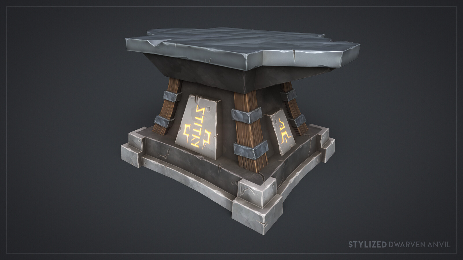 Trystin Rosenberger - Stylized Dwarven Anvil