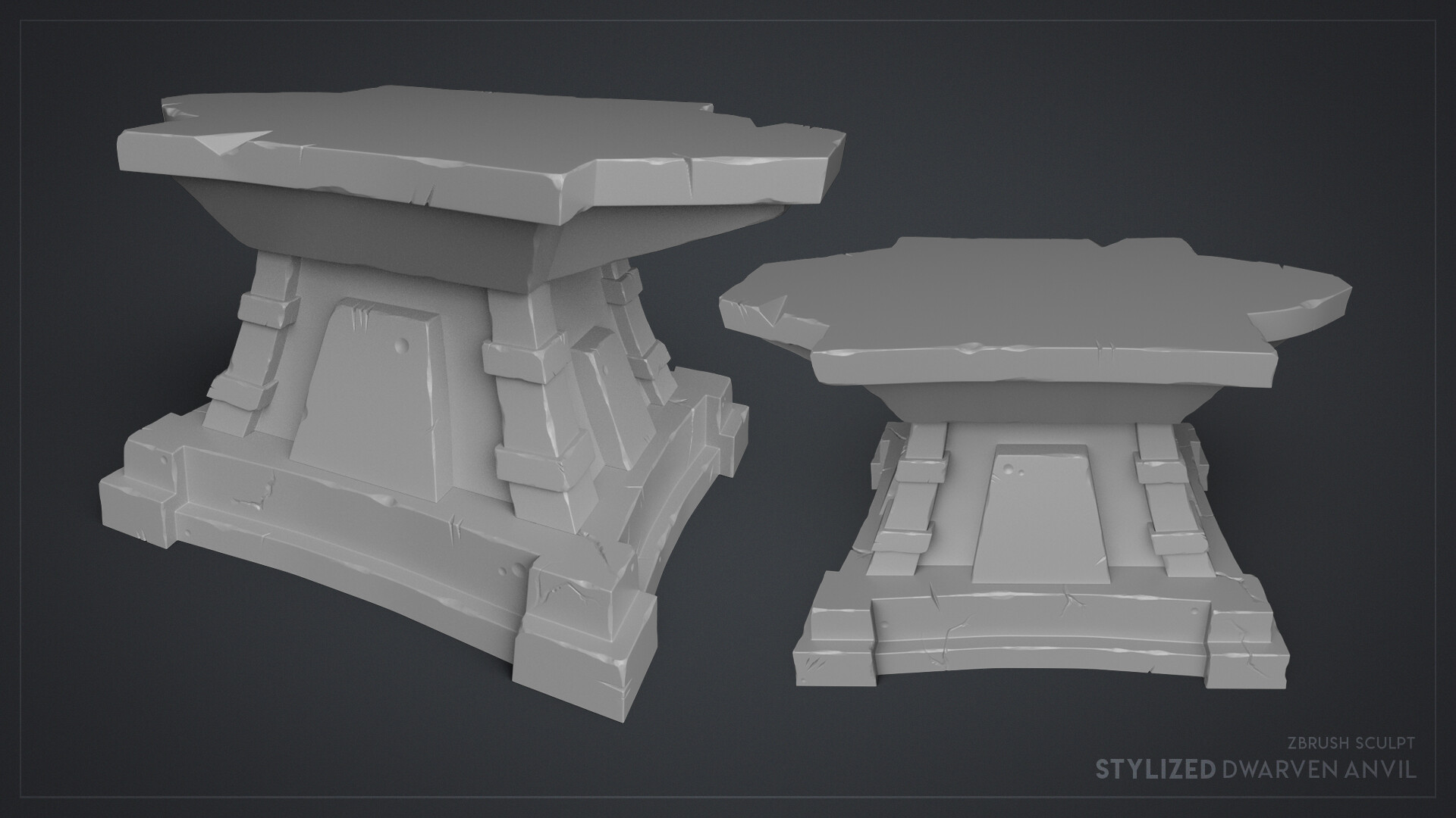 Trystin Rosenberger - Stylized Dwarven Anvil