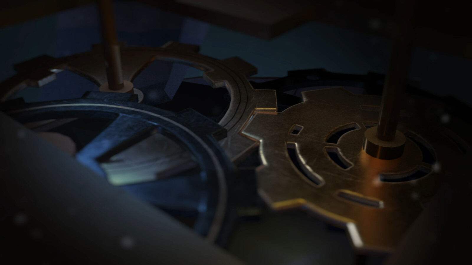 Kawa Khwan - Timelie Project Steampunk - 3D Cinematic Clock